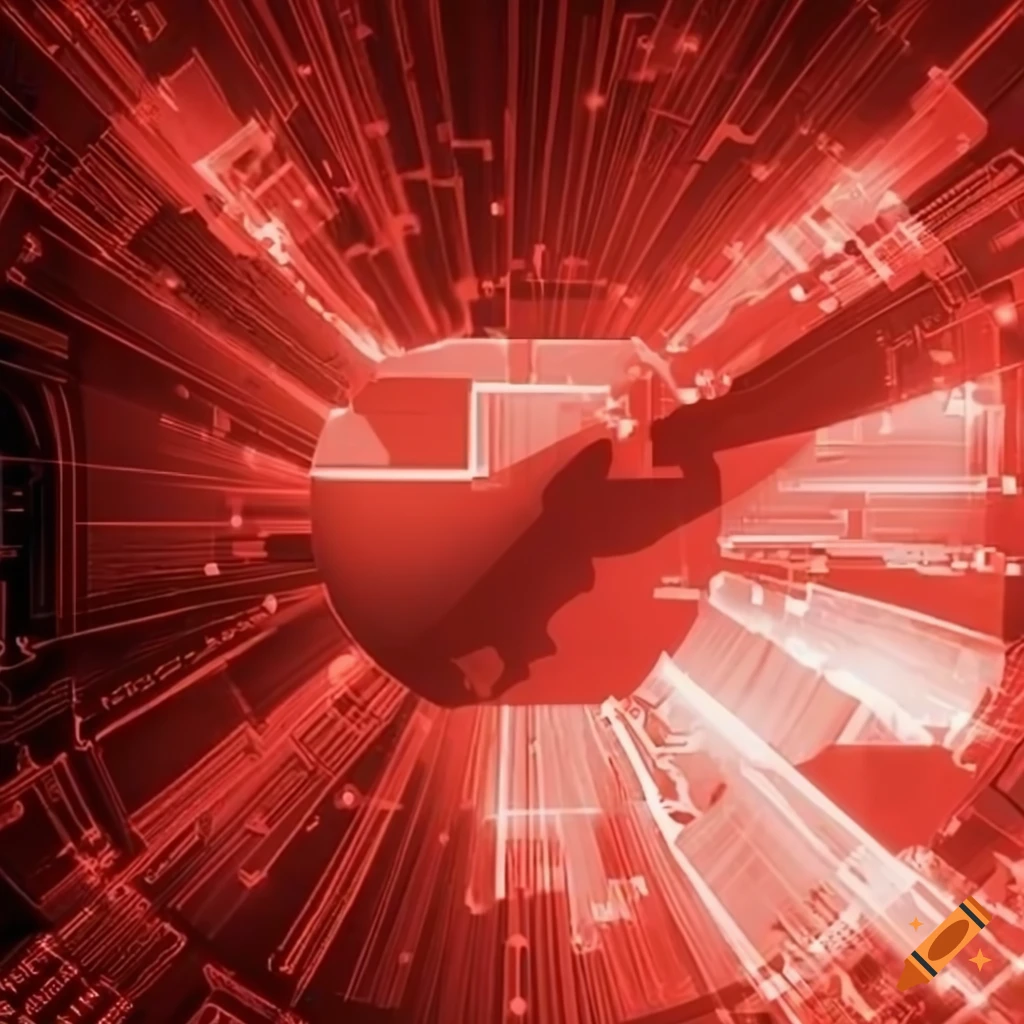 Swiss flag with ai and data visualization