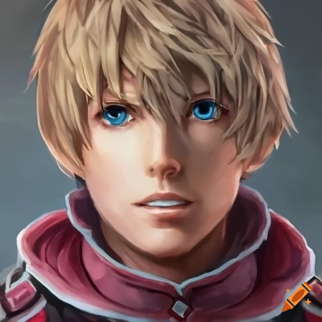 Hyperrealistic portrait of shulk from xenoblade chronicles on Craiyon