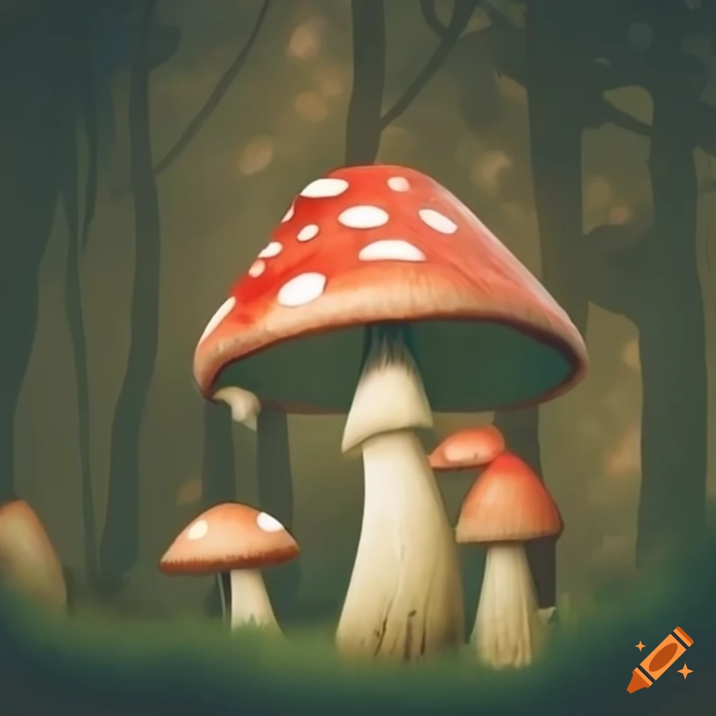 Mushroom forest