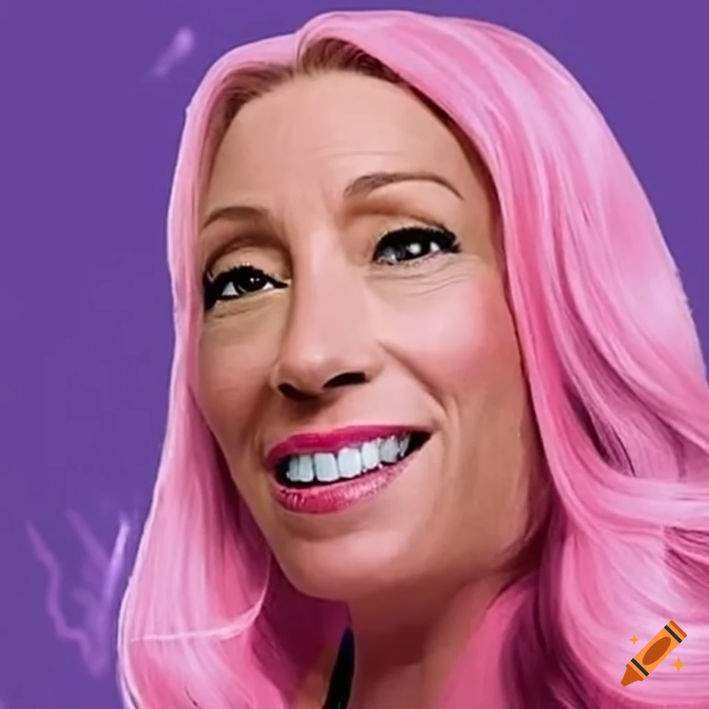 Image of a comedic superhero named "pink ice" on Craiyon