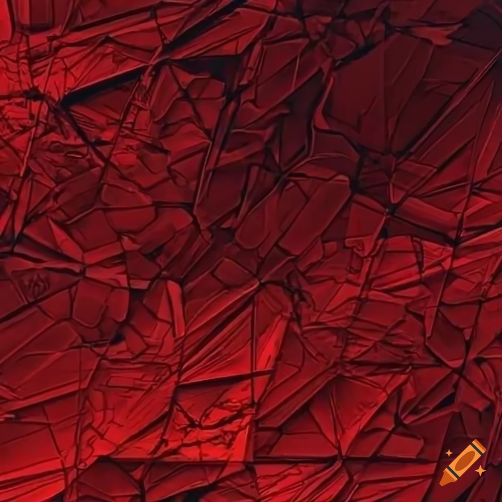 Red hi-tech pattern texture