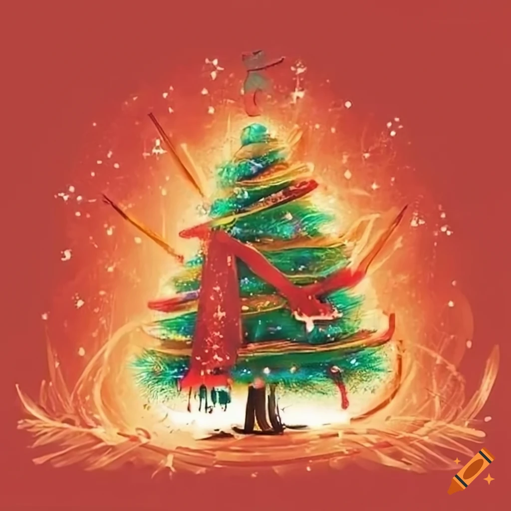 Ny holidays card with fireworks and number three