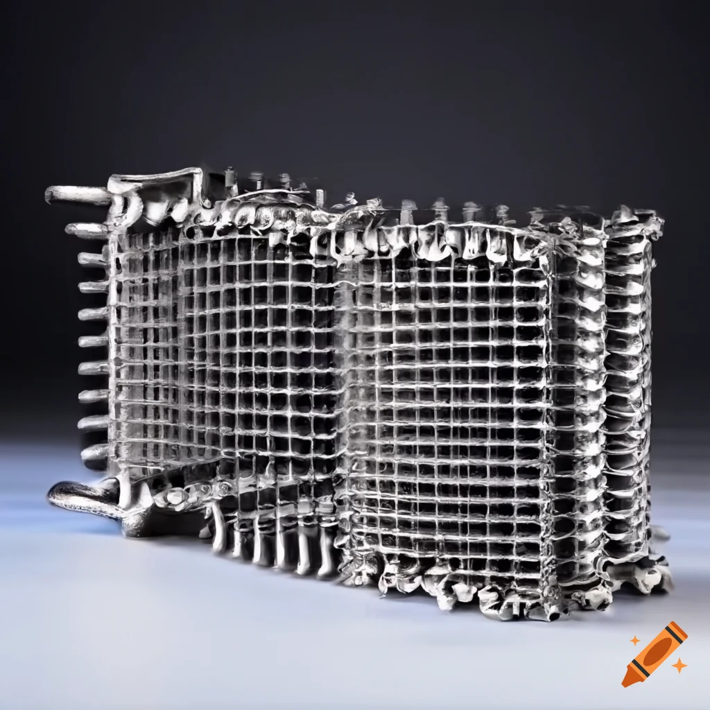 3d printed metal heat exchanger with gyroidal lattice structure