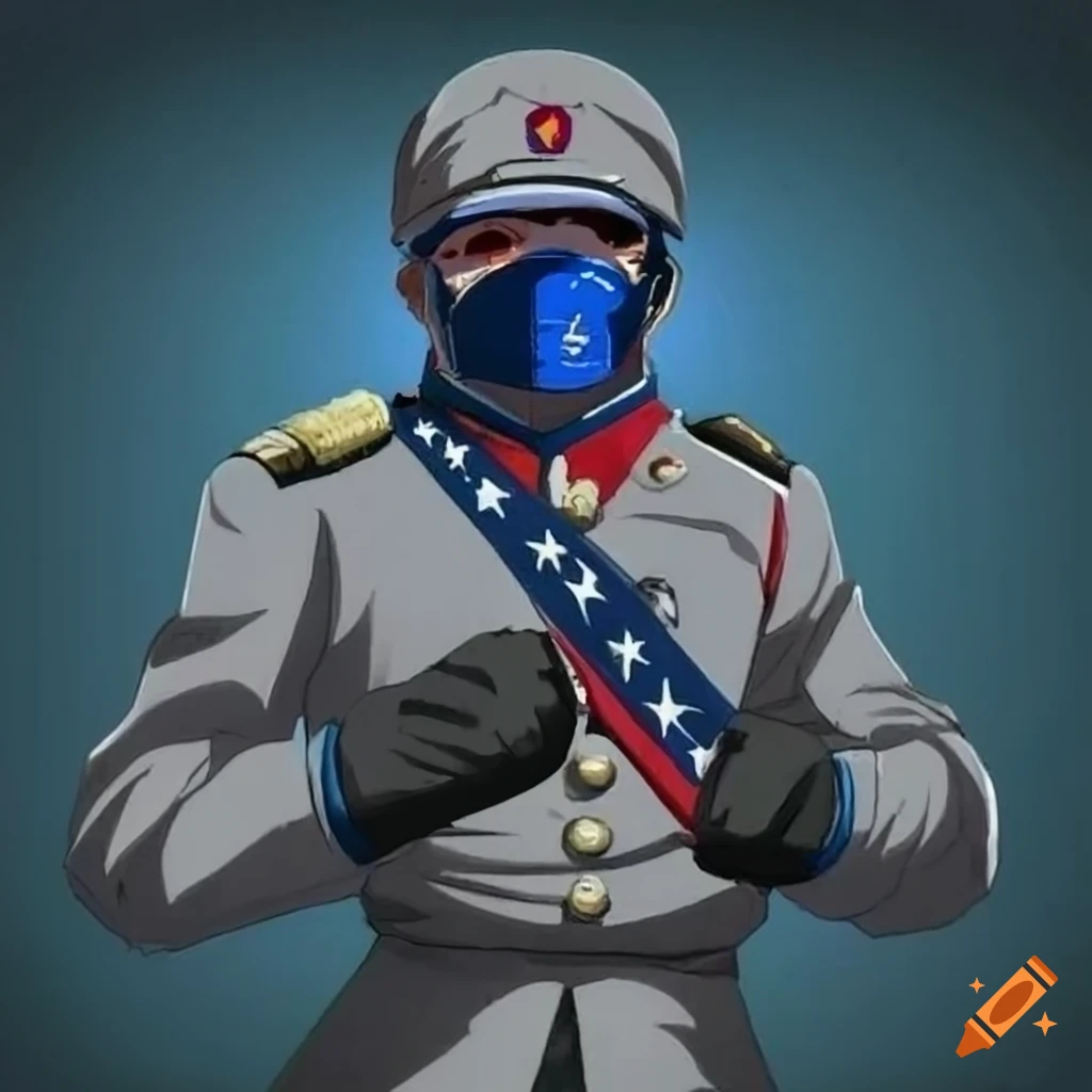 Portrait of a confederate army commander