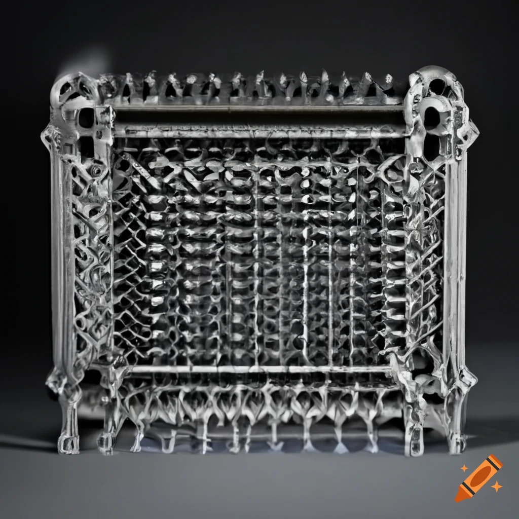 3d printed metal heat exchanger with gyroidal lattice structure
