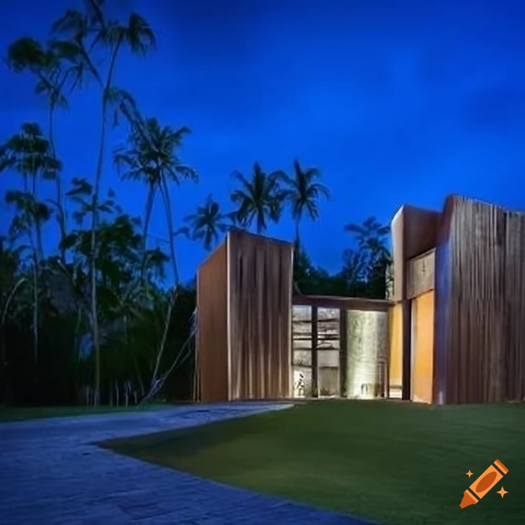 Contemporary brazilian maloca architecture