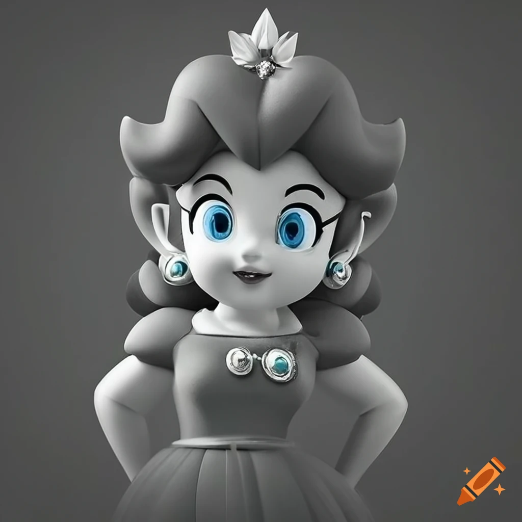 Real-life portrait of princess daisy