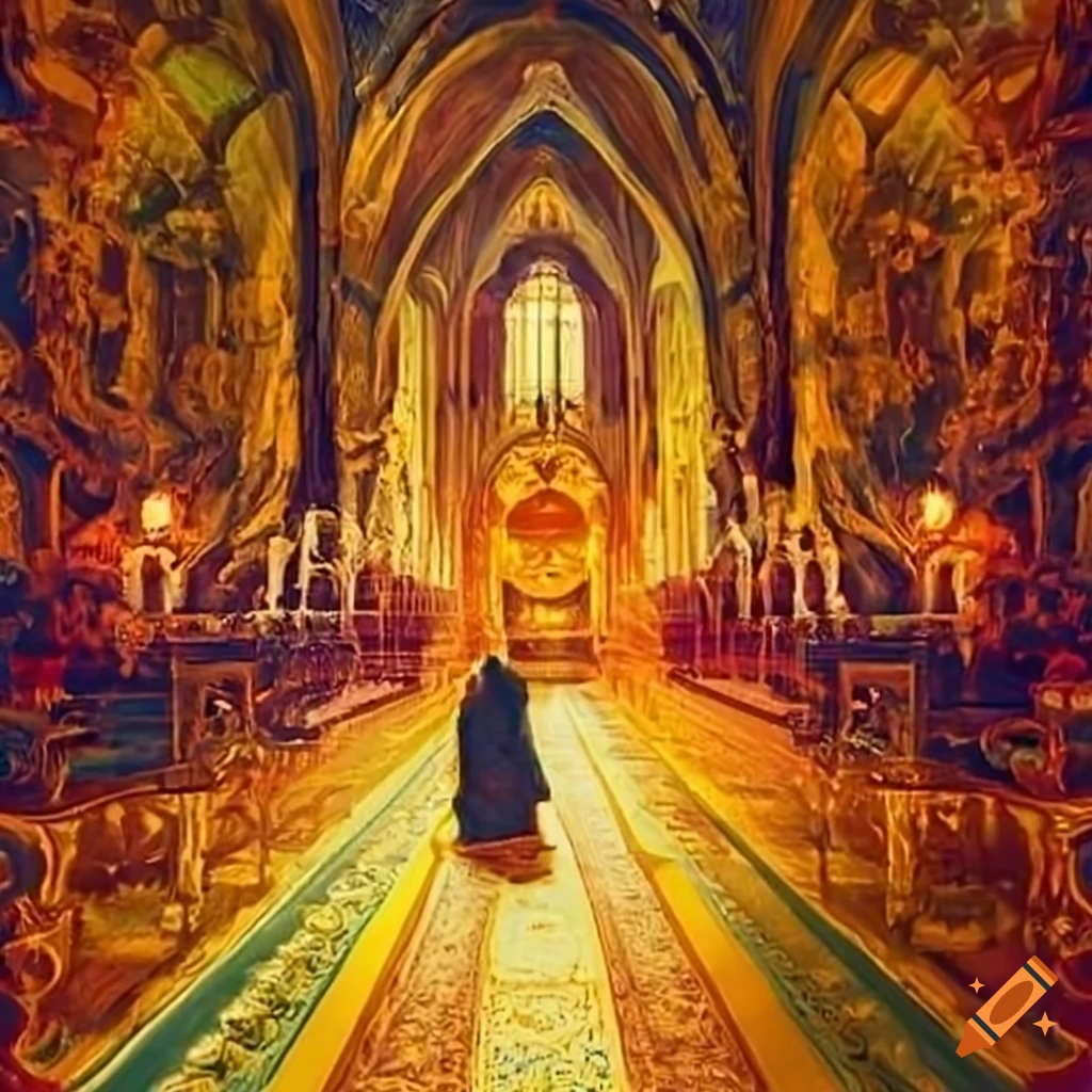 Image portraying extraordinary dimensions of peace on Craiyon