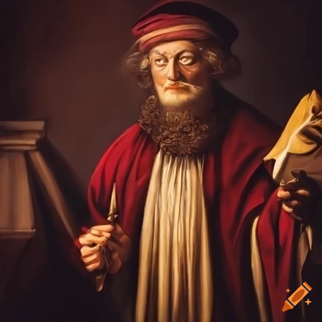 Vibrant illustrations from the merchant of venice