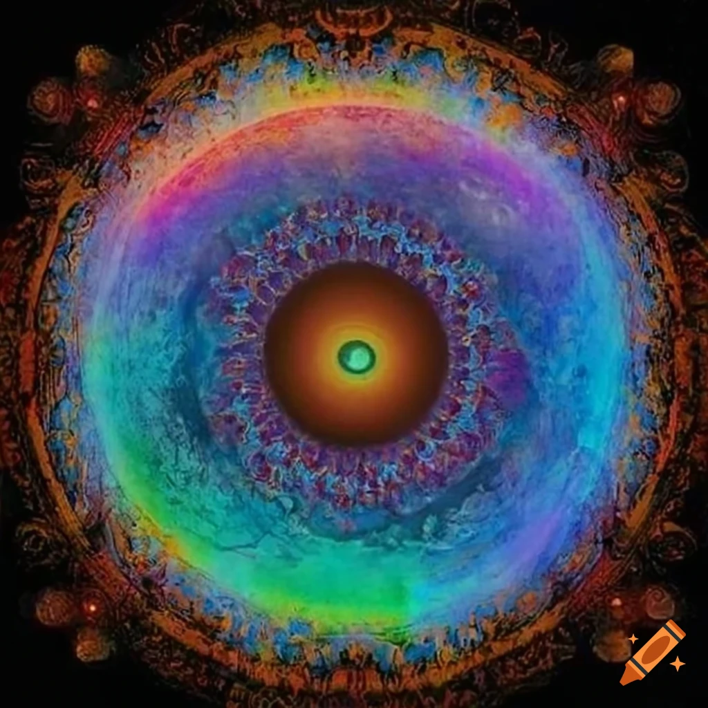 Colorful representation of life cycles on Craiyon