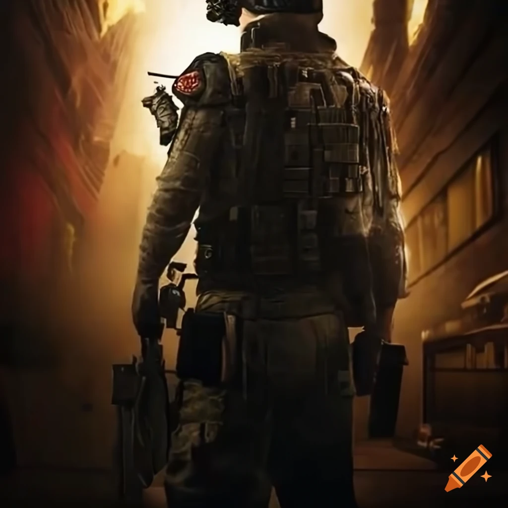 Call of duty war poster