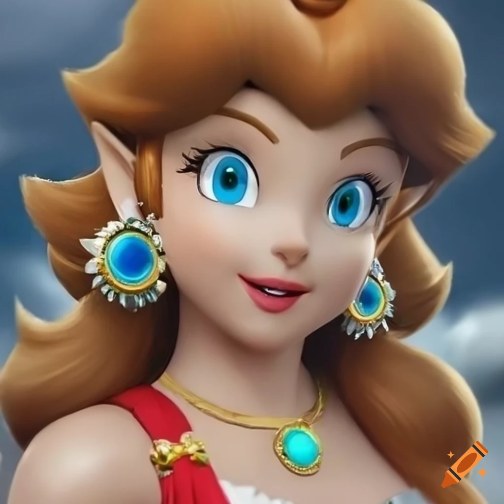 Realistic portrait of princess daisy