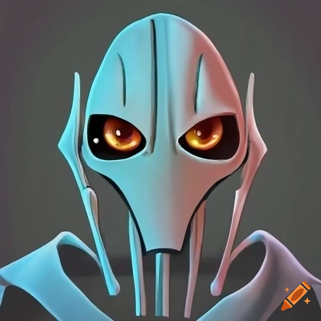 General Grievous Cartoon