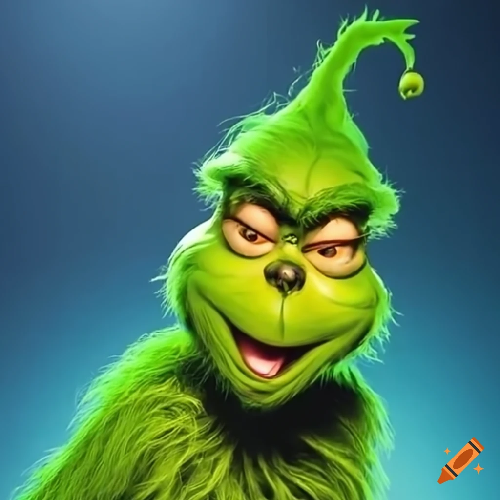 3d printed version of the grinch