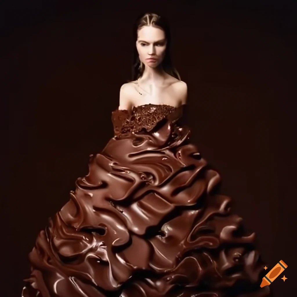 Melted chocolate waterfall like in Charlie and the Chocolate Factory on ...