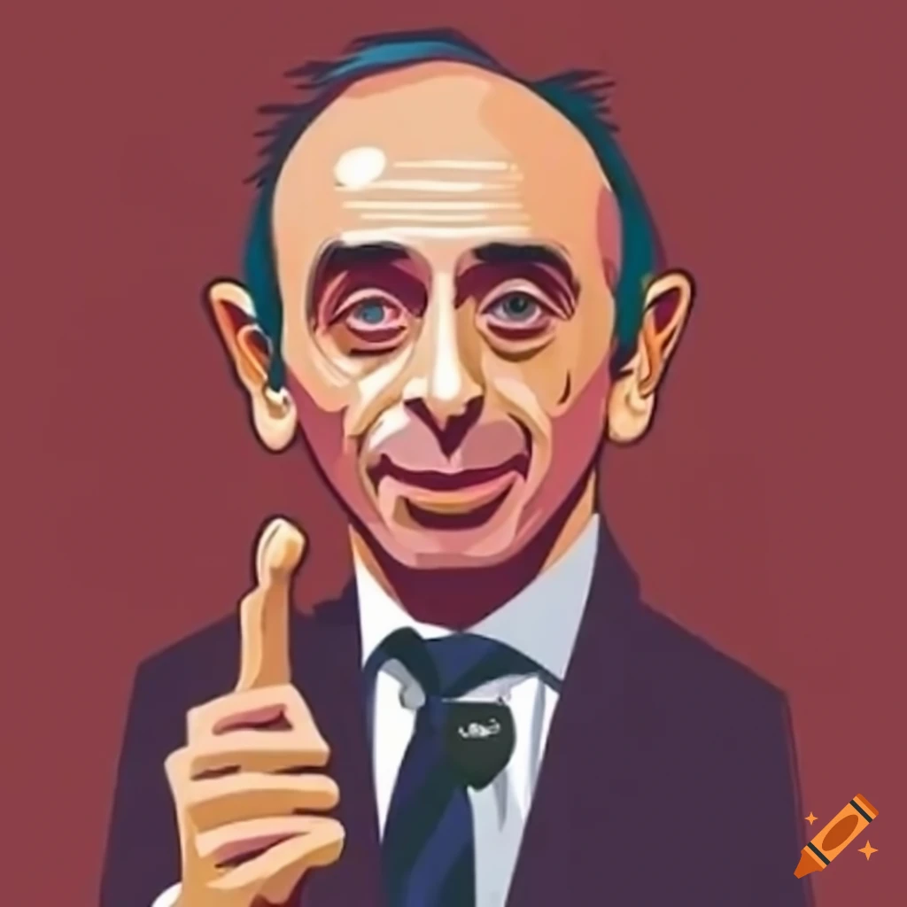 Portrait of eric zemmour