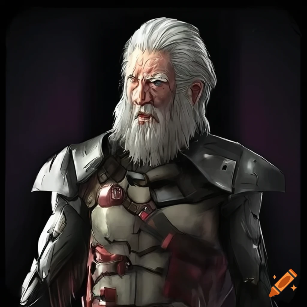 Epic artwork of gandalf in jetstream sam costume