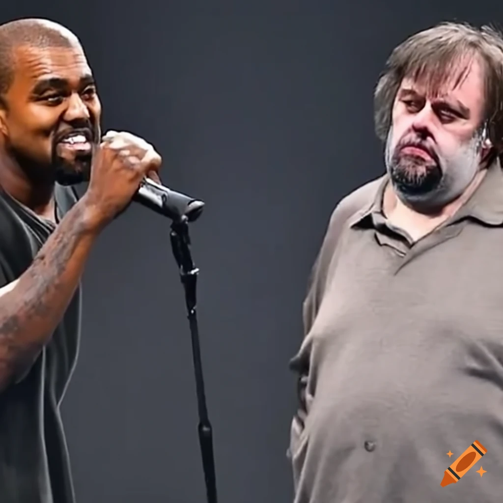 Kanye west boxing match with zizek