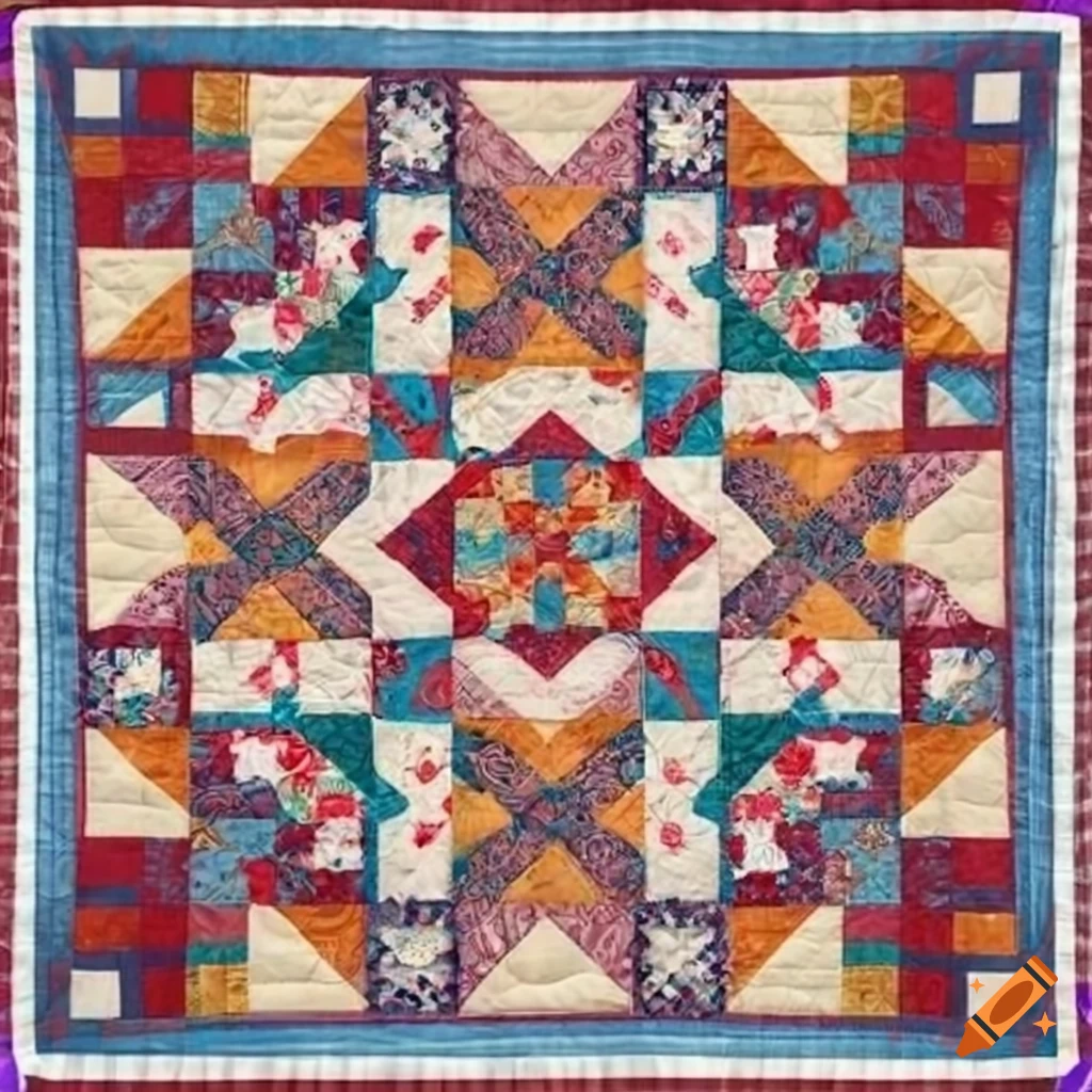 Unique twist on a traditional quilt pattern