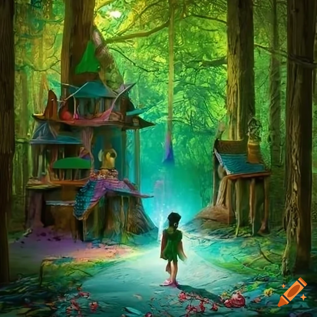 Interactive museum set in an enchanted forest