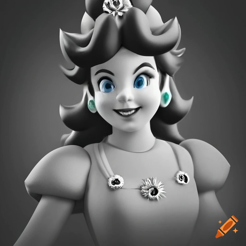 Super-detailed portrait of princess daisy