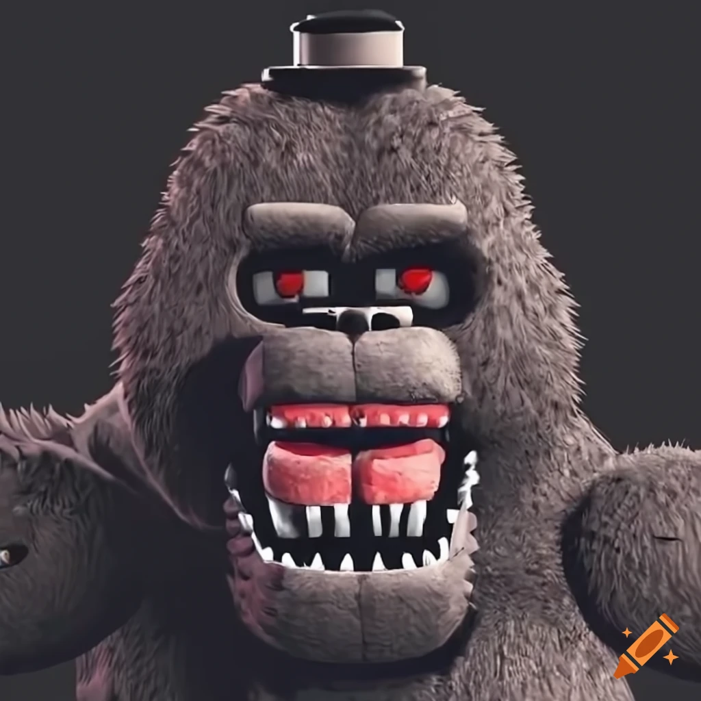 King kong as a five nights at freddy's animatronic