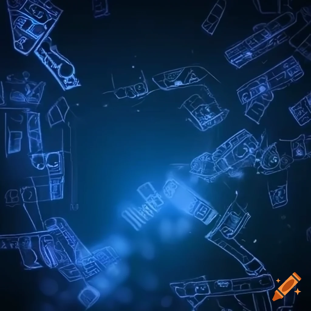 Mathematics background with kinematics equations