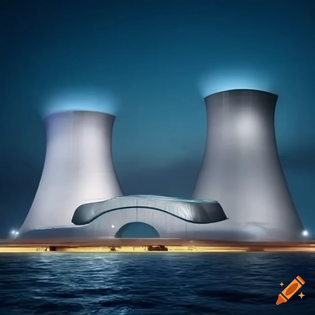 Futuristic nuclear power plant design
