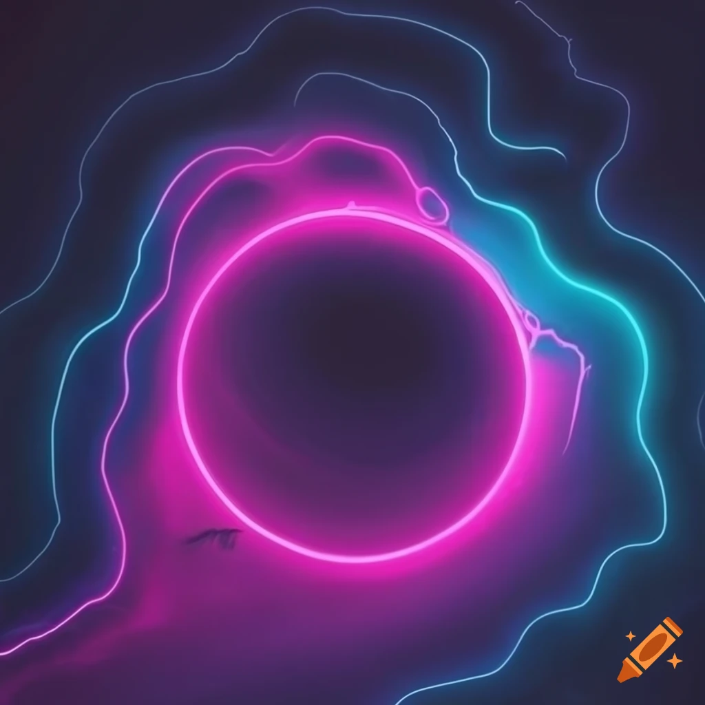 Cover art with a futuristic milky way design