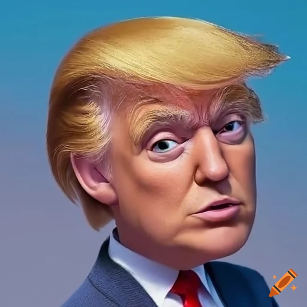 Satirical animation movie featuring a donald trump-like character