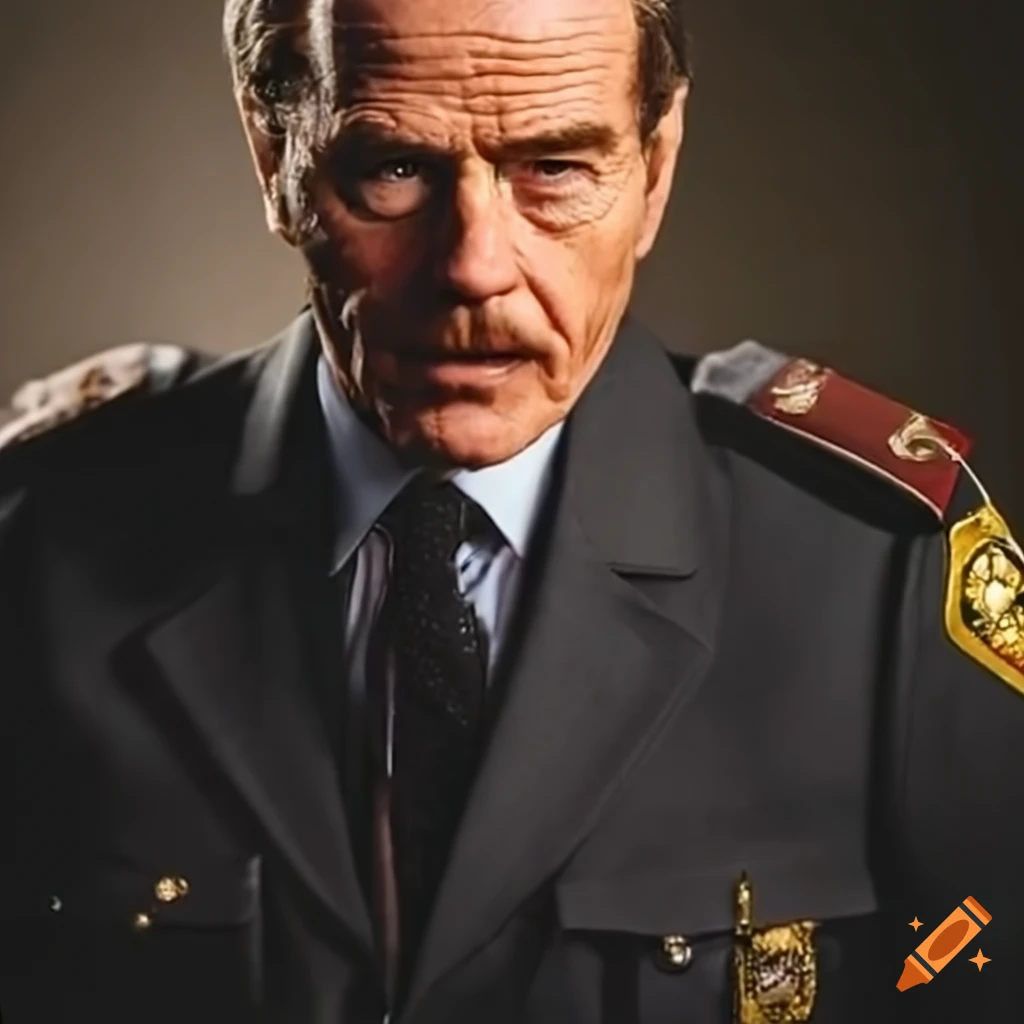 Brian cranston as commissioner james gordon on Craiyon