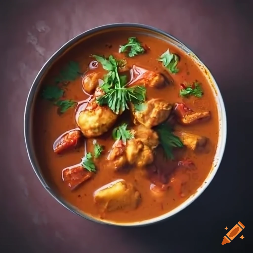 Dark and rich butter chicken curry