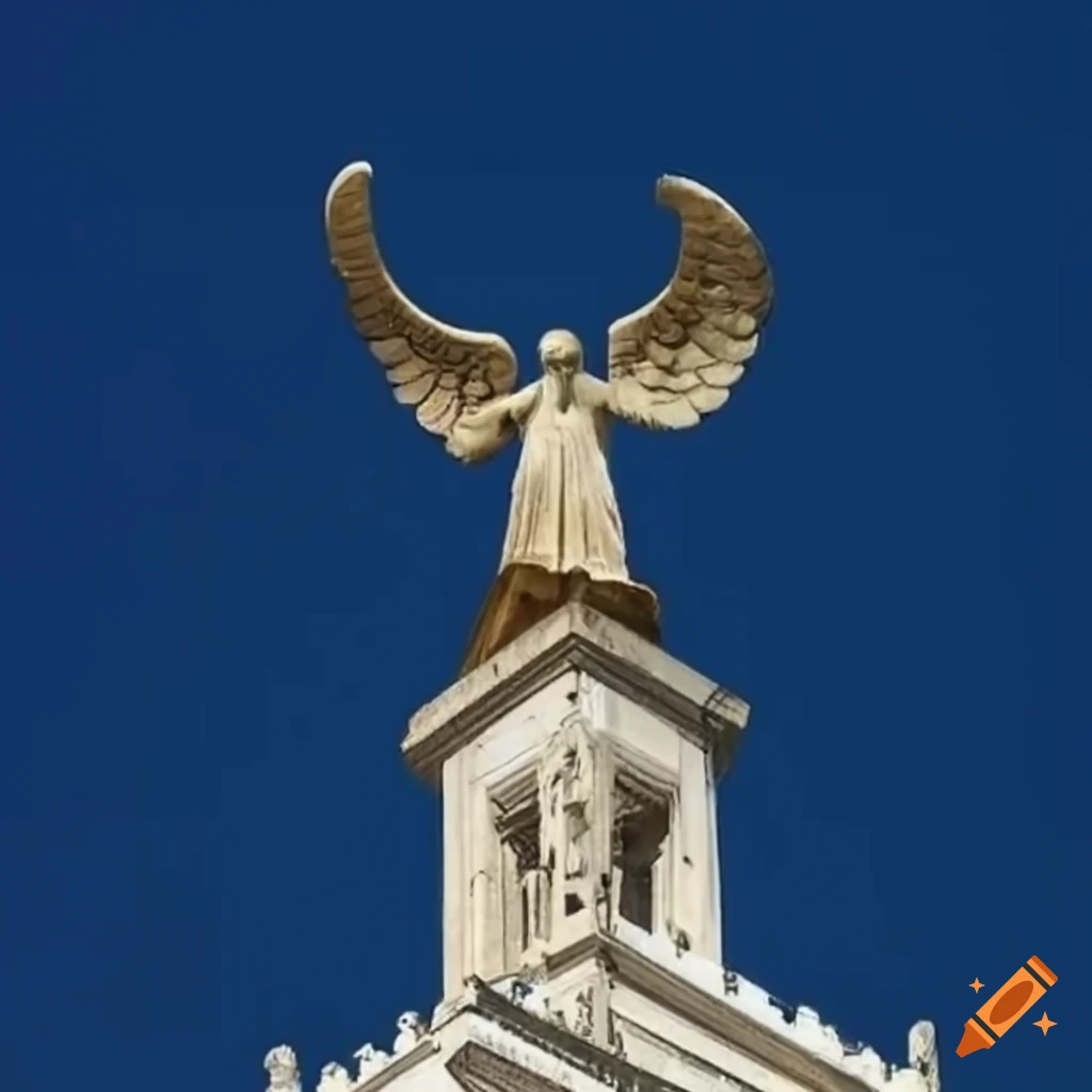 Biblically accurate angel on solomon's temple