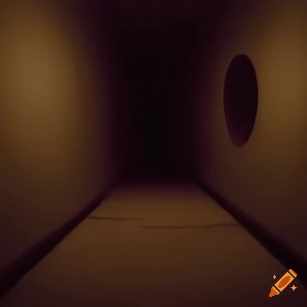 Artistic depiction of creatures in liminal spaces on Craiyon