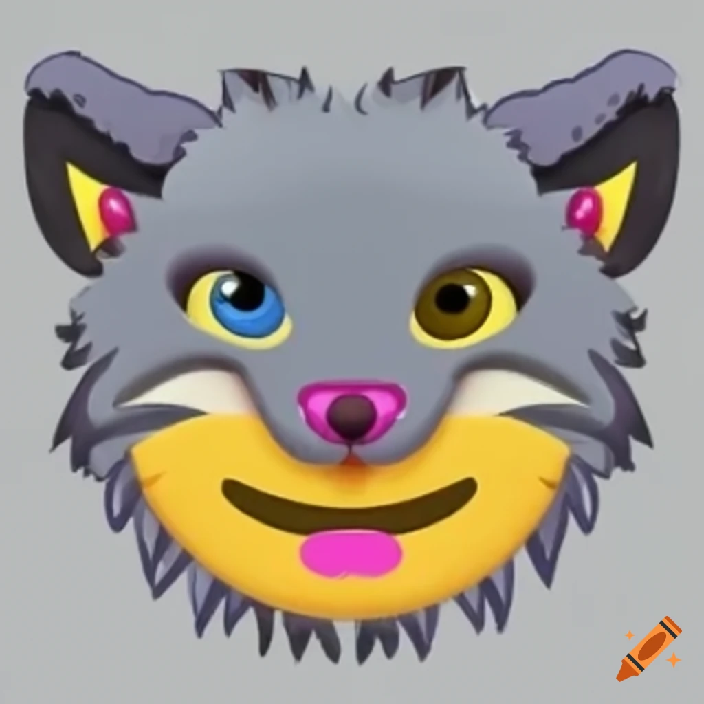 Cute furry emoji