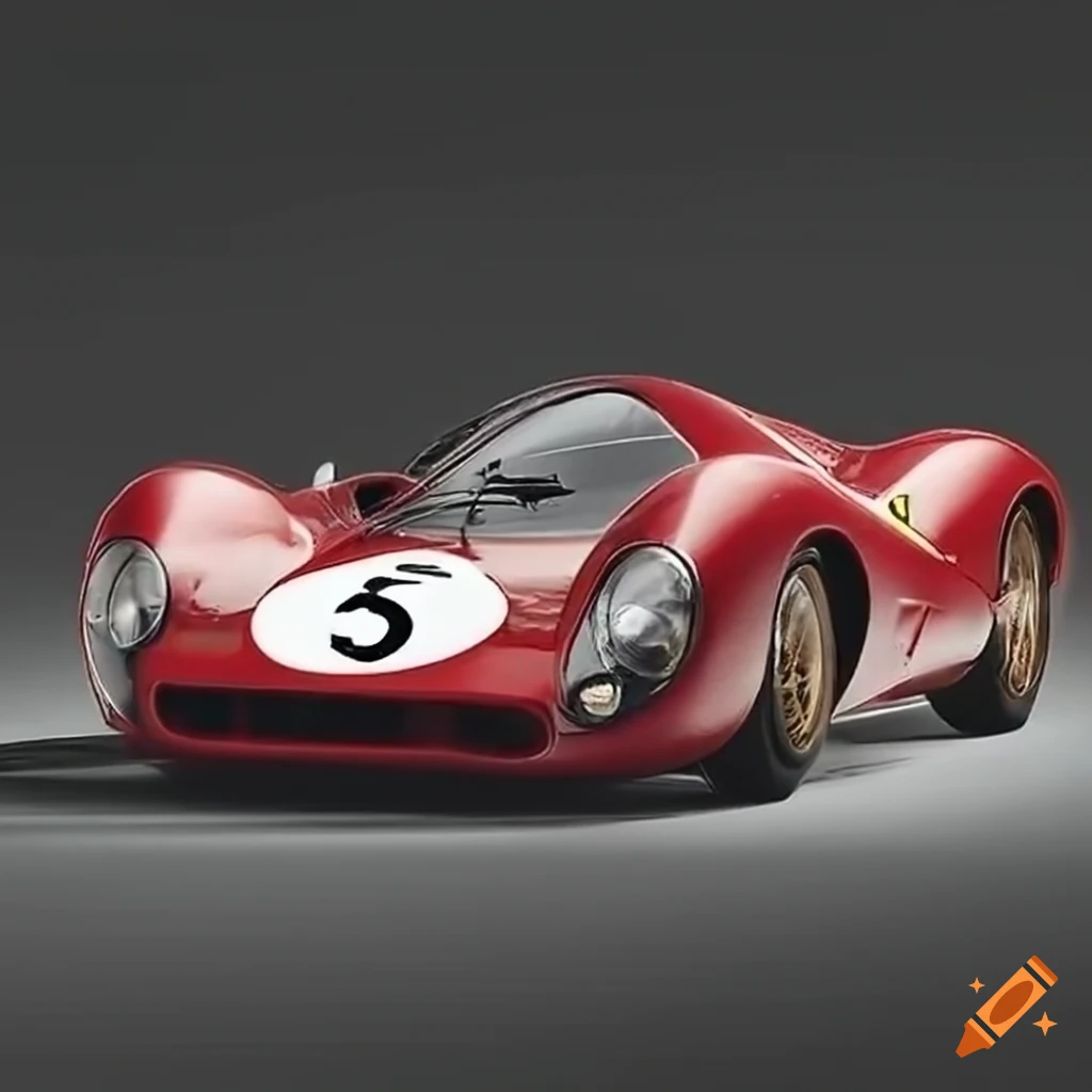 Ferrari 330 p3 sports car on Craiyon