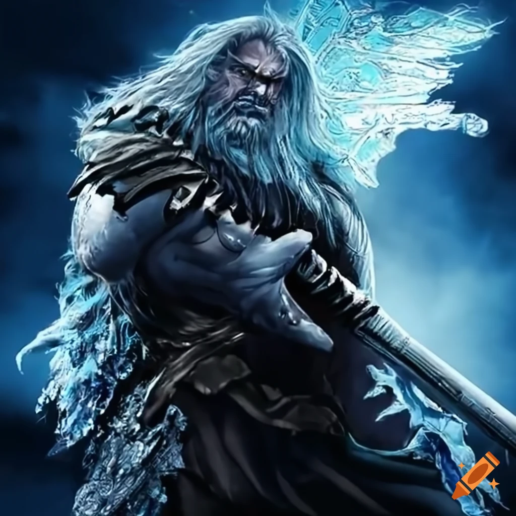 Album cover for iced earth's stormrider on Craiyon