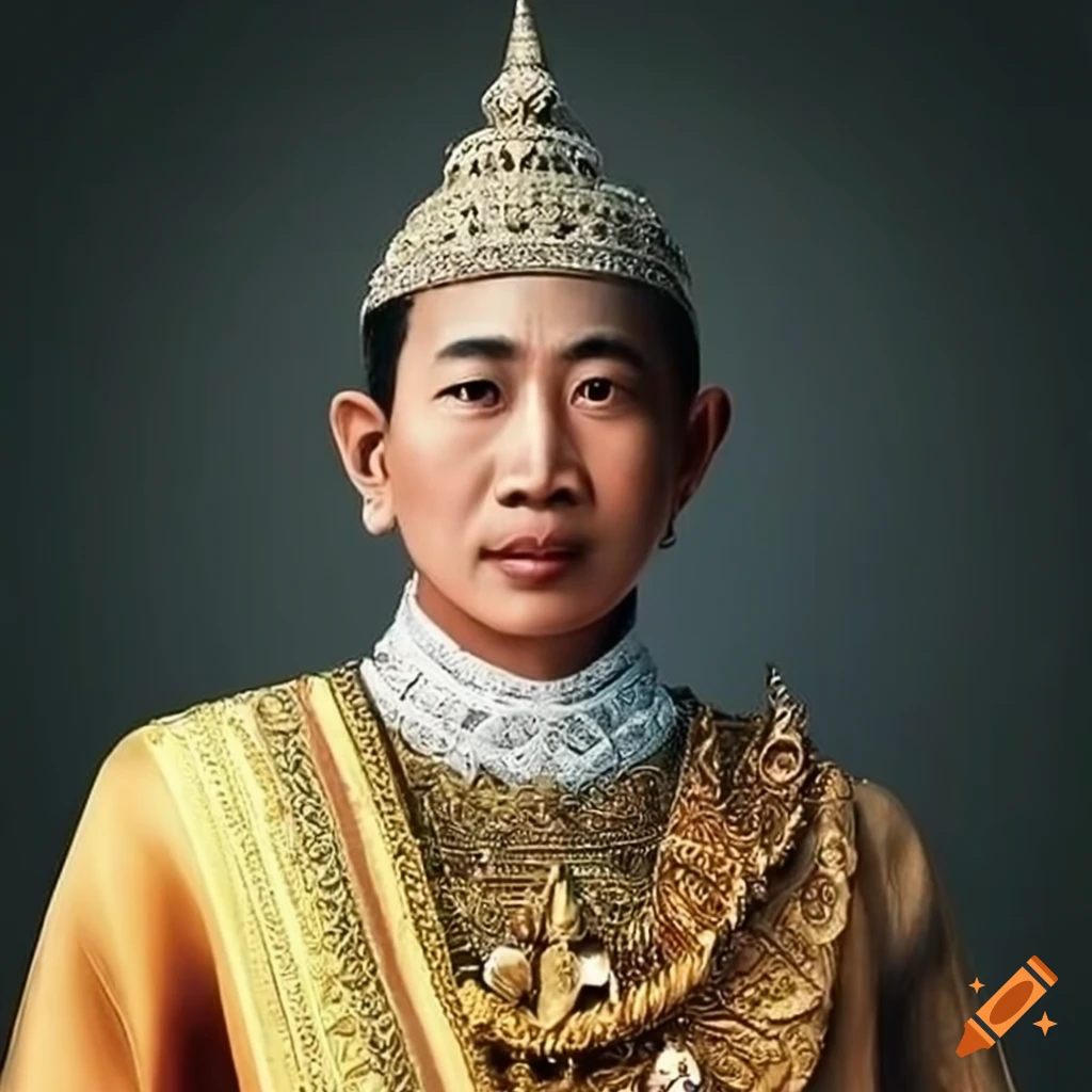 Modern portrayal of the burmese royal family