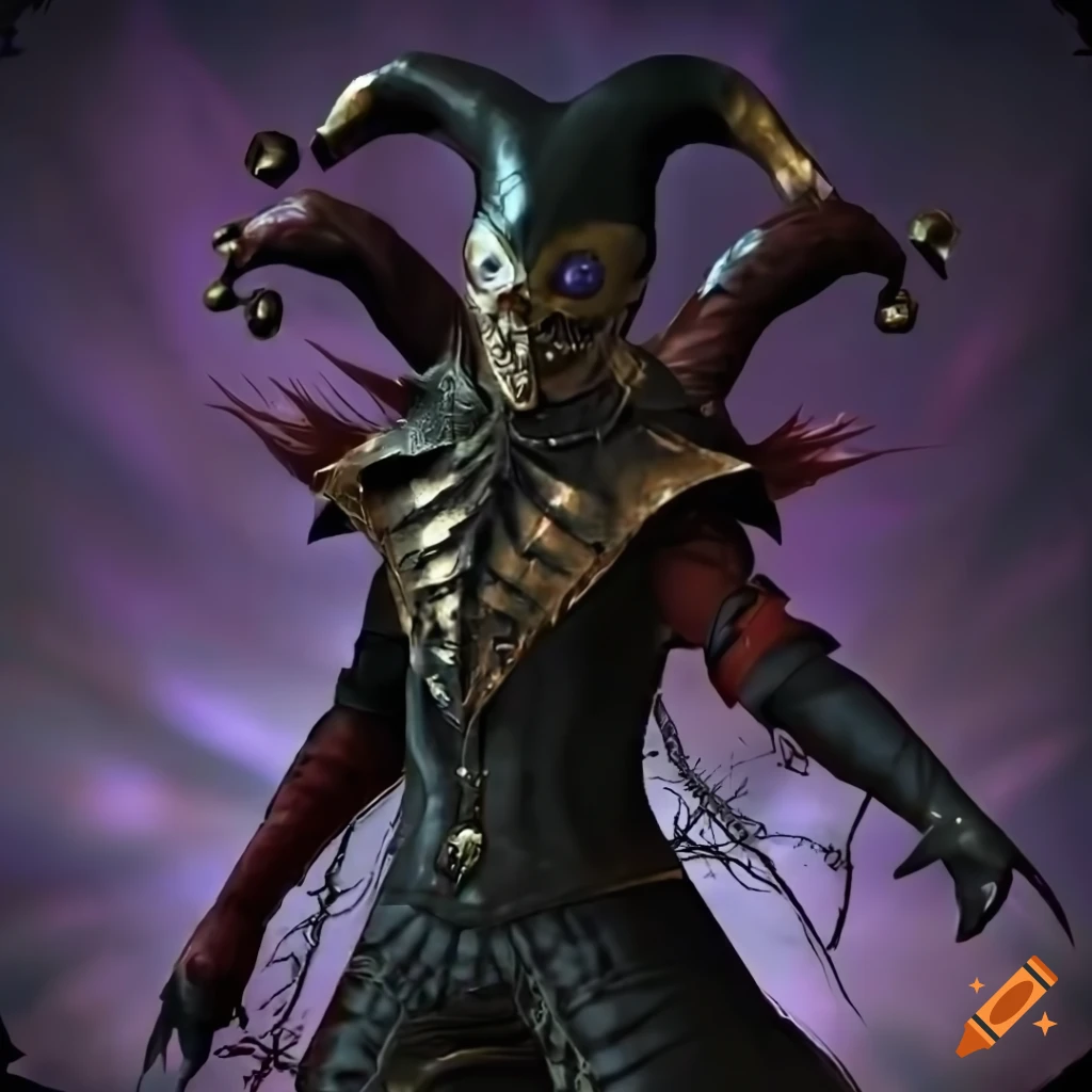 Cosplay of jester from devil may cry 3