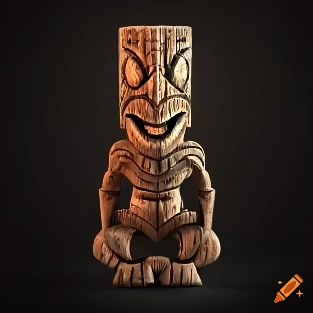 Intricate tiki design
