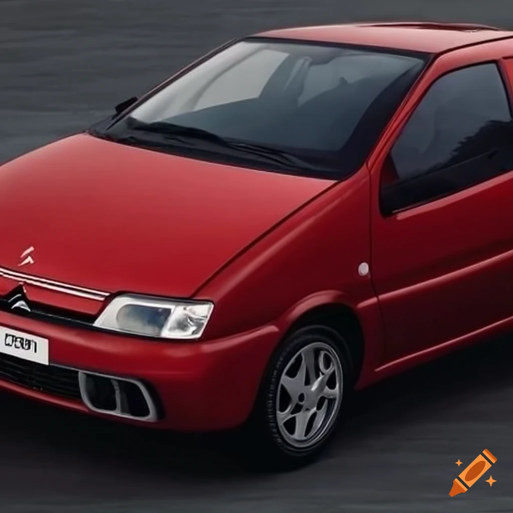 Modernized citroen zx car