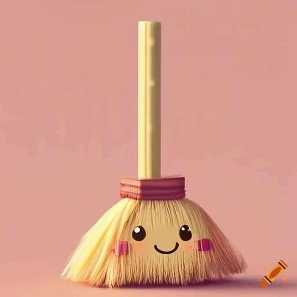 Cute Beige Broomstick cute-beige-broomstick