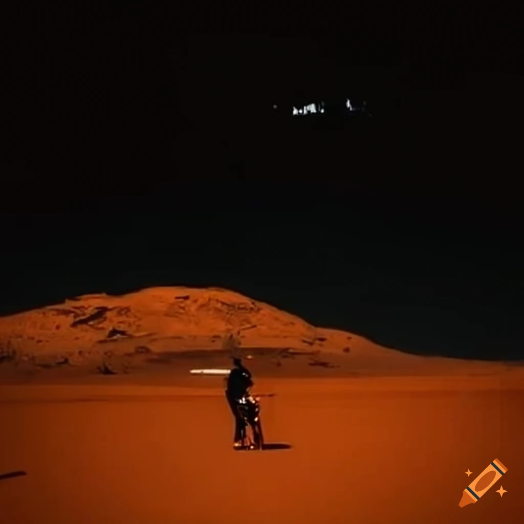 Image of a rover driving on mars on Craiyon