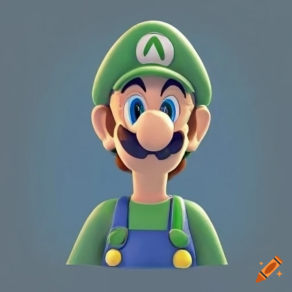 Portrait of a luigi variation