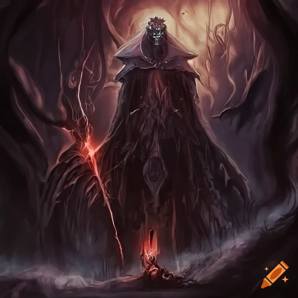 Artwork of a desolate astral king