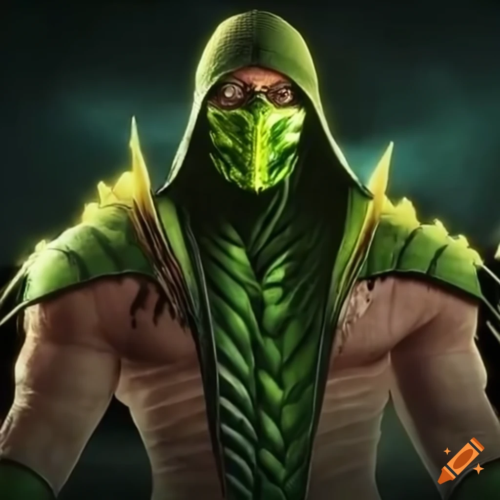 4k image of reptile from mortal kombat 2