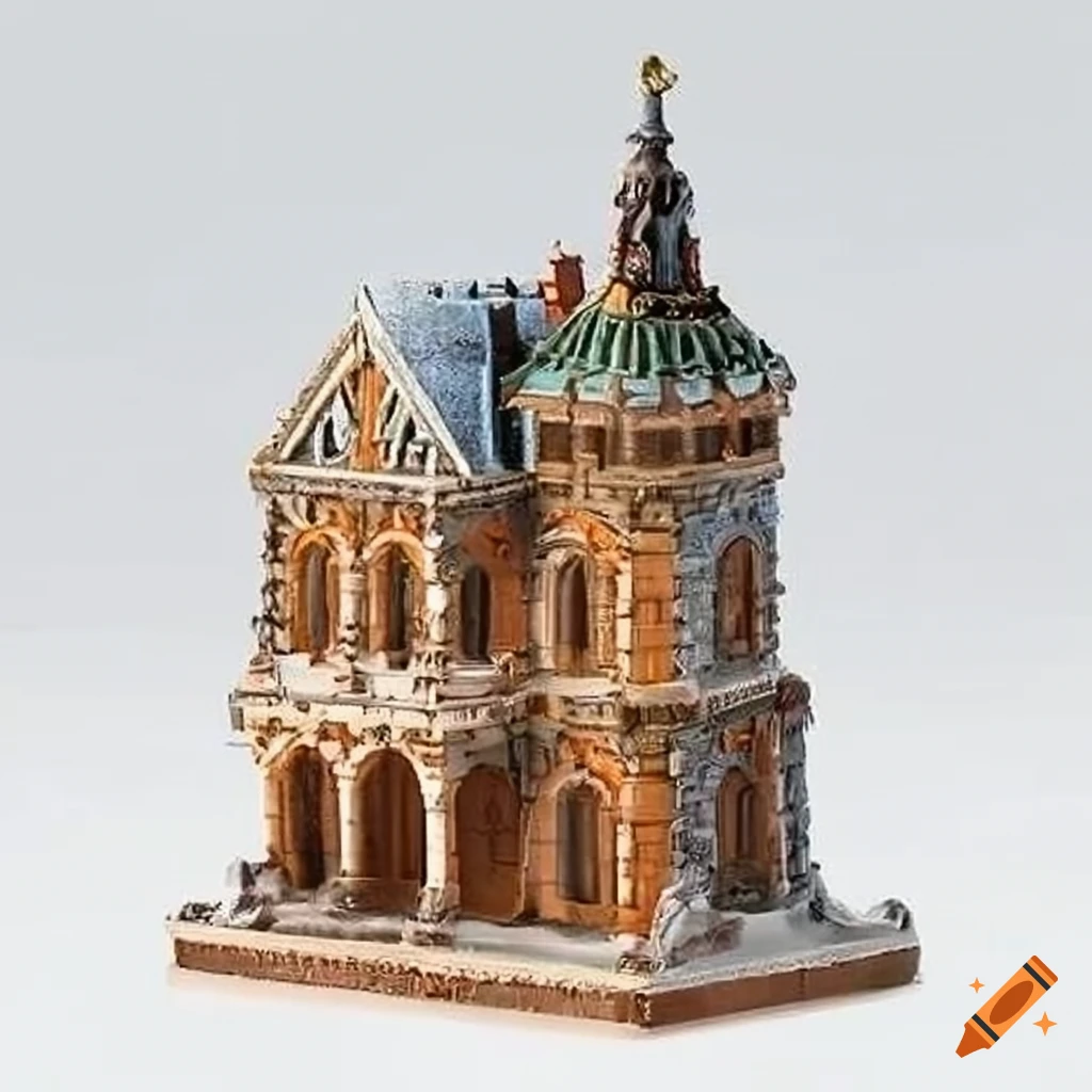 Miniature baroque palace