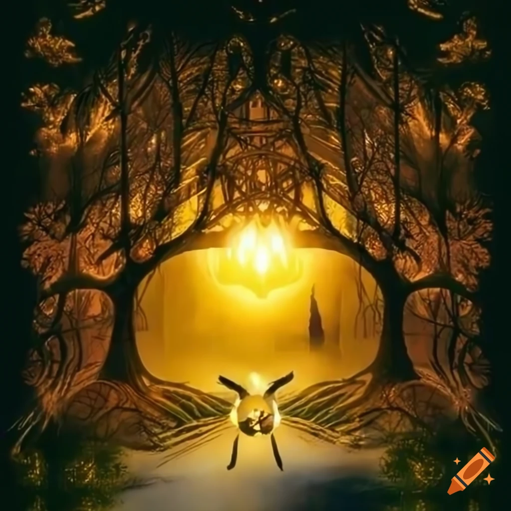 Surreal park with strange creatures and fantastical elements on Craiyon