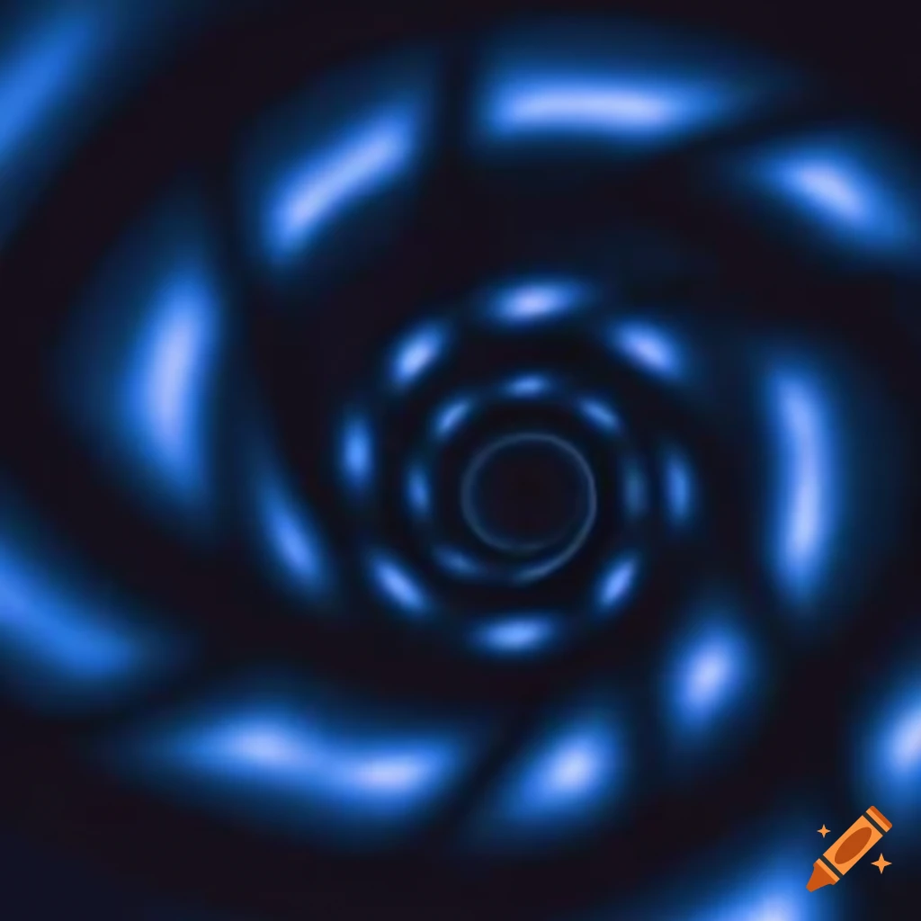 Hd photo of a dark blue optical illusion