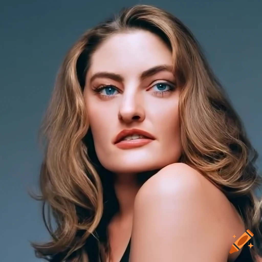 Dramatic portrait of actress madchen amick on Craiyon